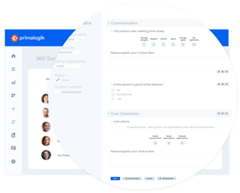 360 Degree Feedback & Review Software | Primalogik