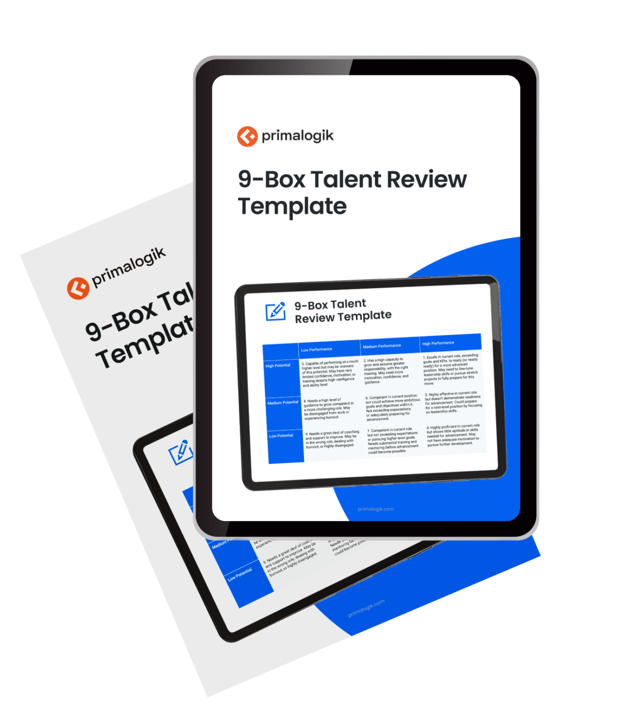 9-Box Talent Review Template | Primalogik